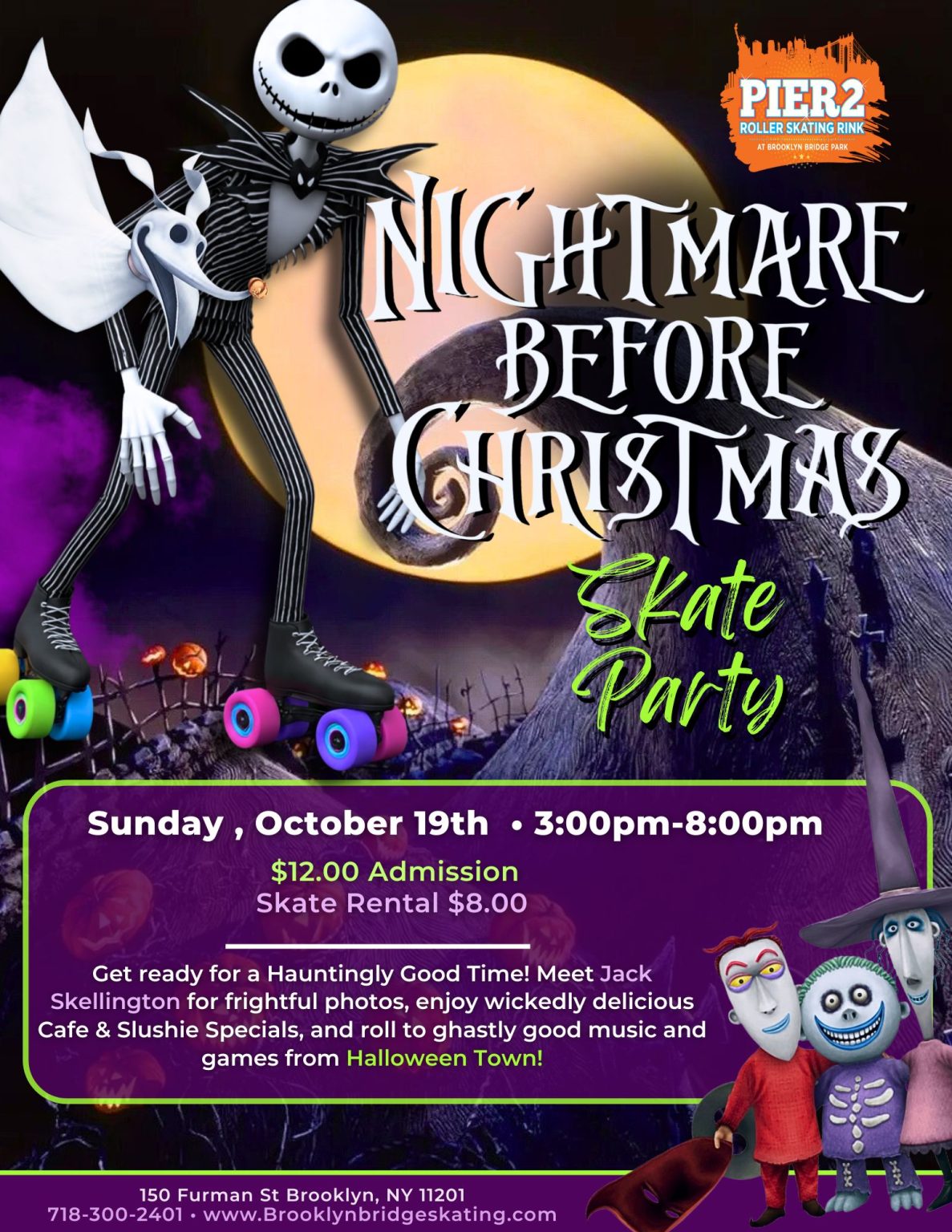 Schedule & Events – Pier 2 Roller Rink at Brooklyn Bridge Park