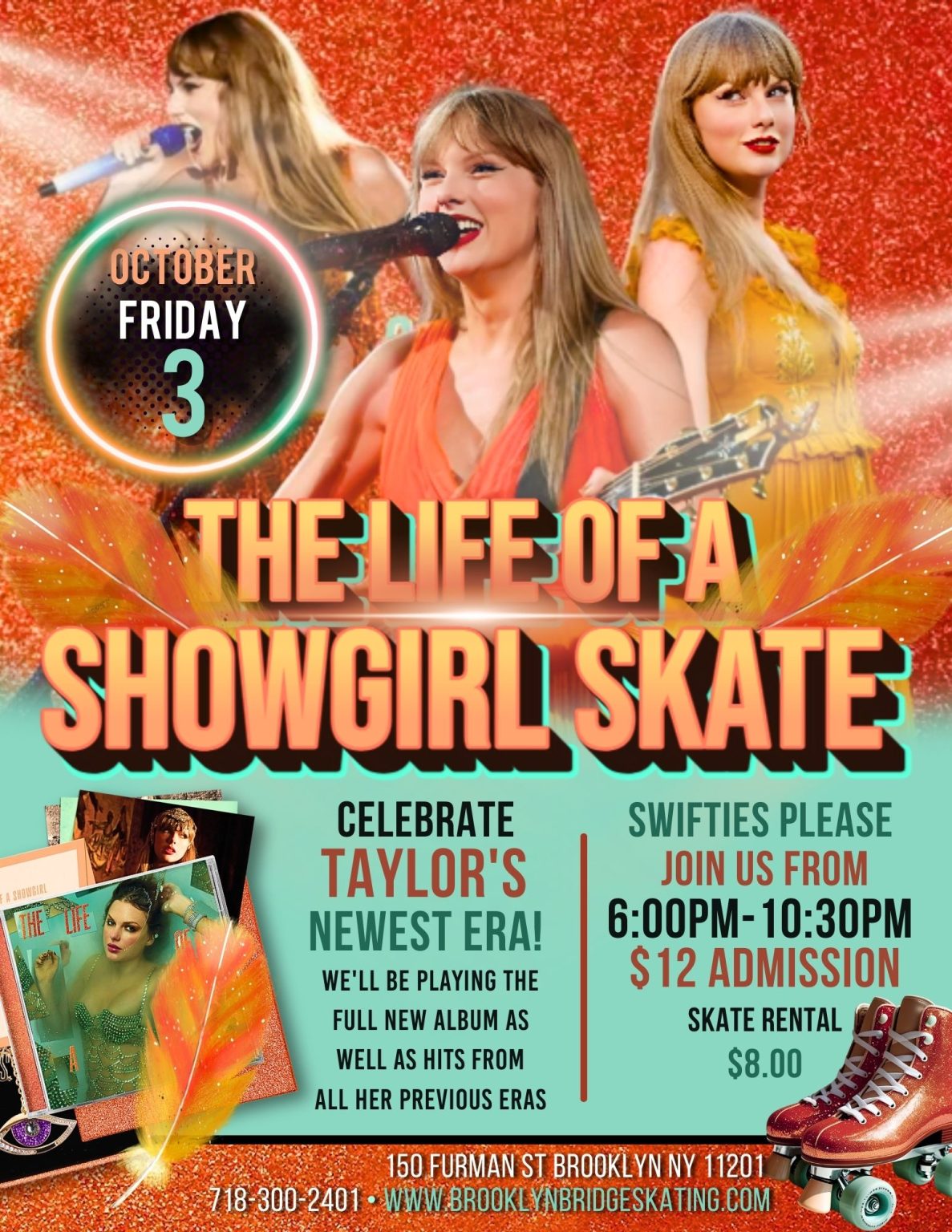 Schedule & Events – Pier 2 Roller Rink at Brooklyn Bridge Park