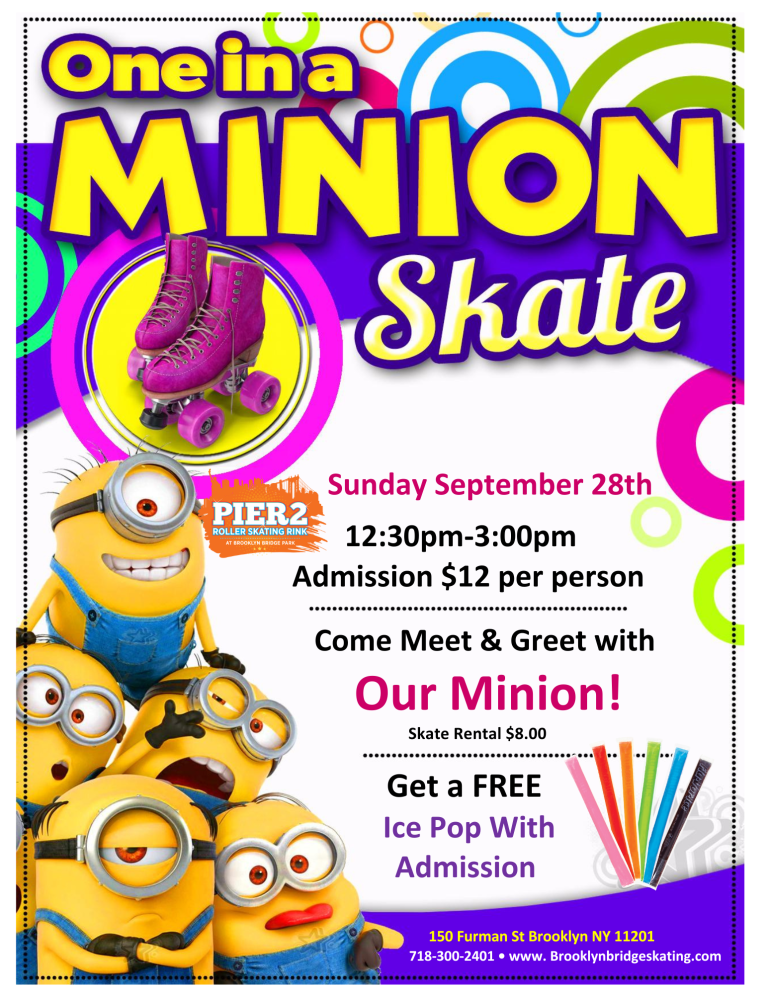 Schedule & Events – Pier 2 Roller Rink at Brooklyn Bridge Park